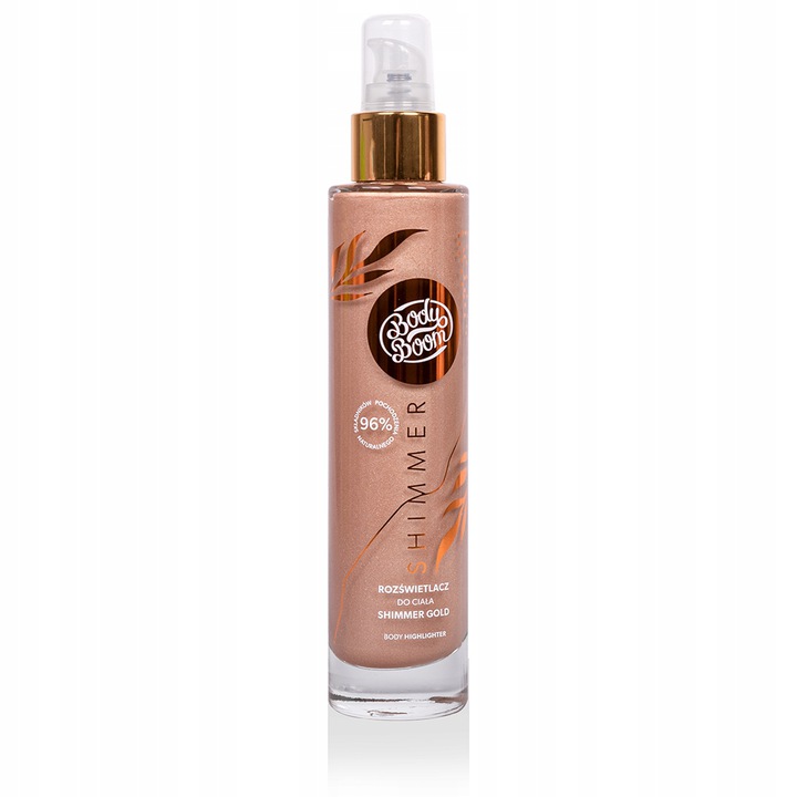 Body Boom Shimmer Gold Body Highlighter rozświetlacz do ciała 100ml ...