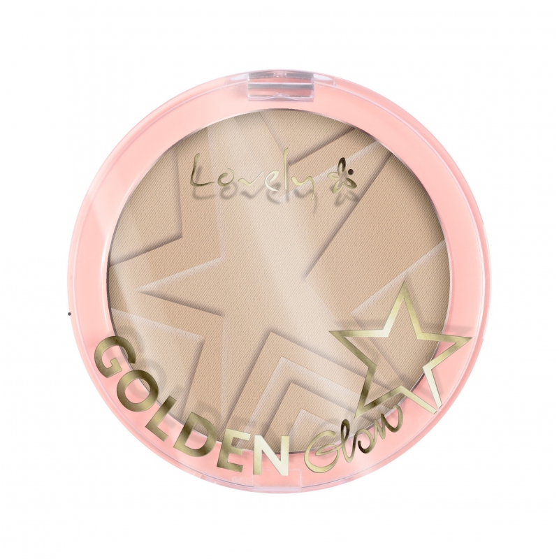 Lovely Golden Glow Powder lekki puder do twarzy 1 10g - Zapachniści