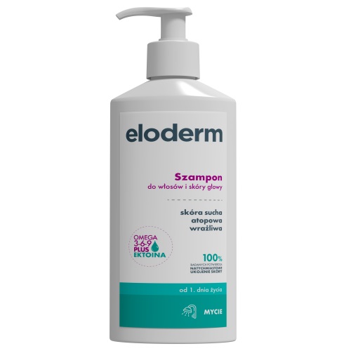 Eloderm Szampon do włosów i skóry głowy 300ml - Zapachniści